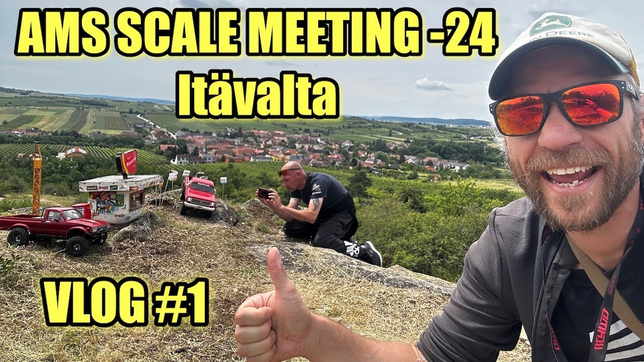 AMS SCALE MEETING -24 vlog 1# - ensimmäiset päivät Itävallassa RC-Tapahtumassa - YouTube