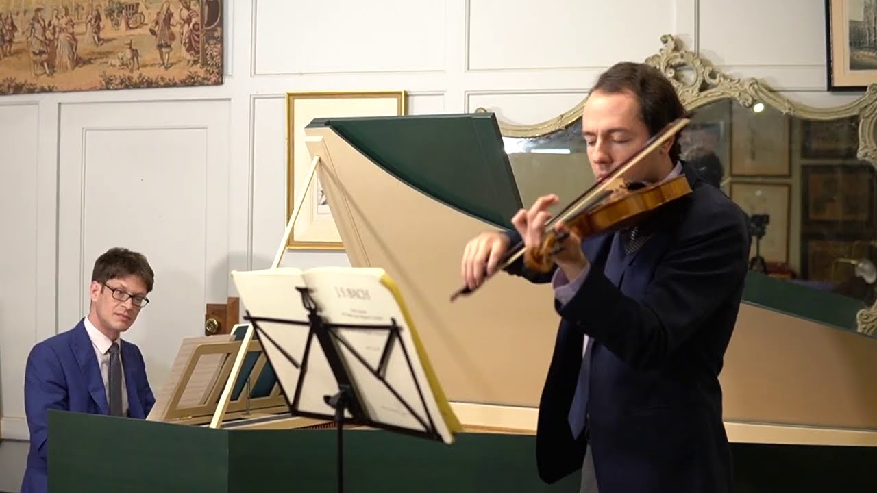 J. S. Bach: Violin Sonata in A Major BWV 1015 | Edson Scheid and Bálint ...