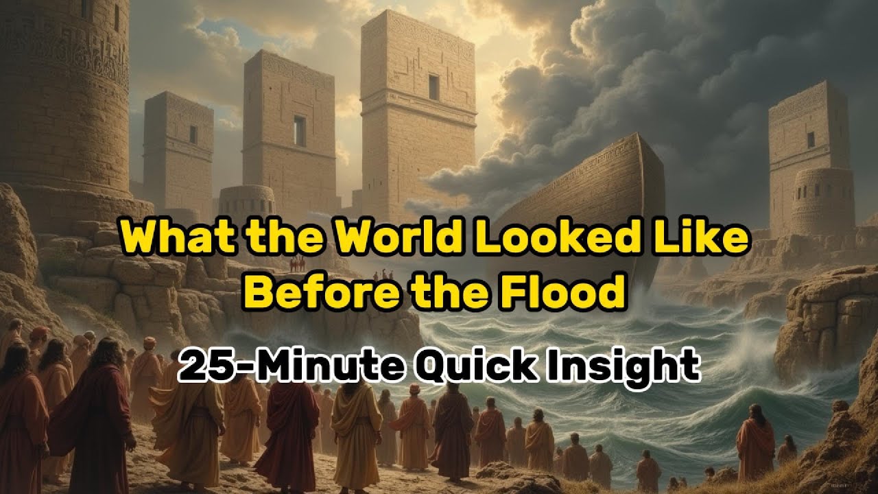 What the World Looked Like Before the Flood 25-Minute Quick Insight ...