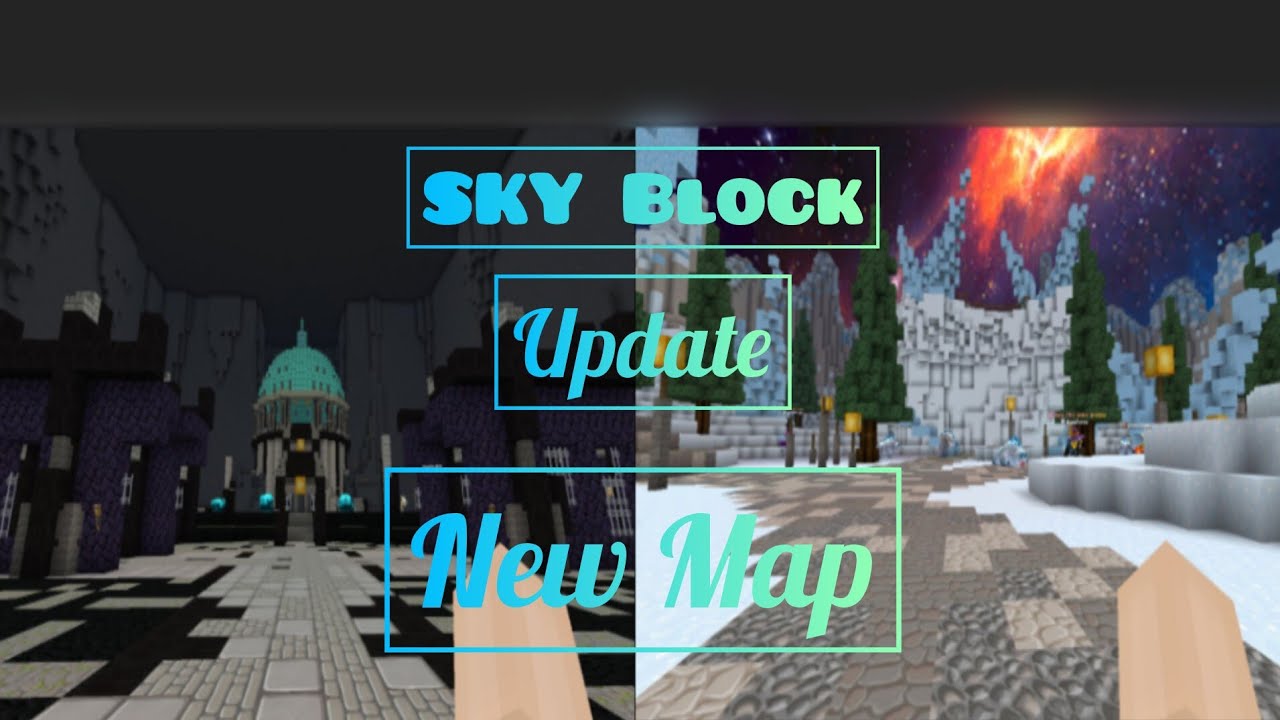 Skyblock new map update | BlockmanGo - YouTube