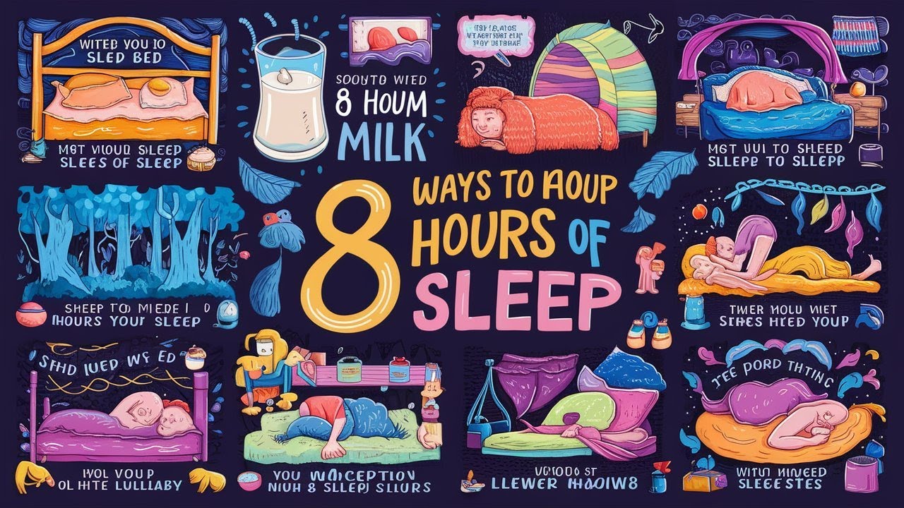 10 Effective Ways to Achieve 8 Hours Sleep 💕 - YouTube