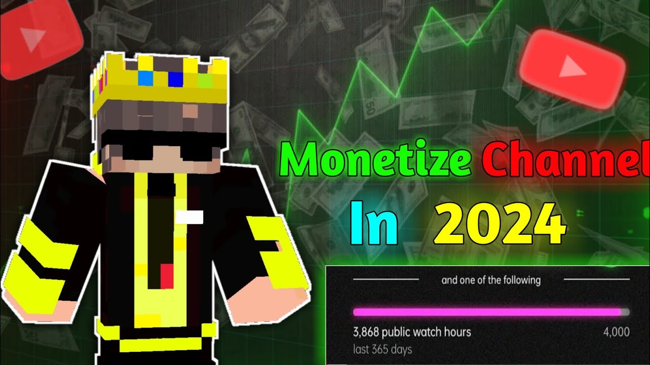 How to monetize your YouTube Minecraft channel - YouTube