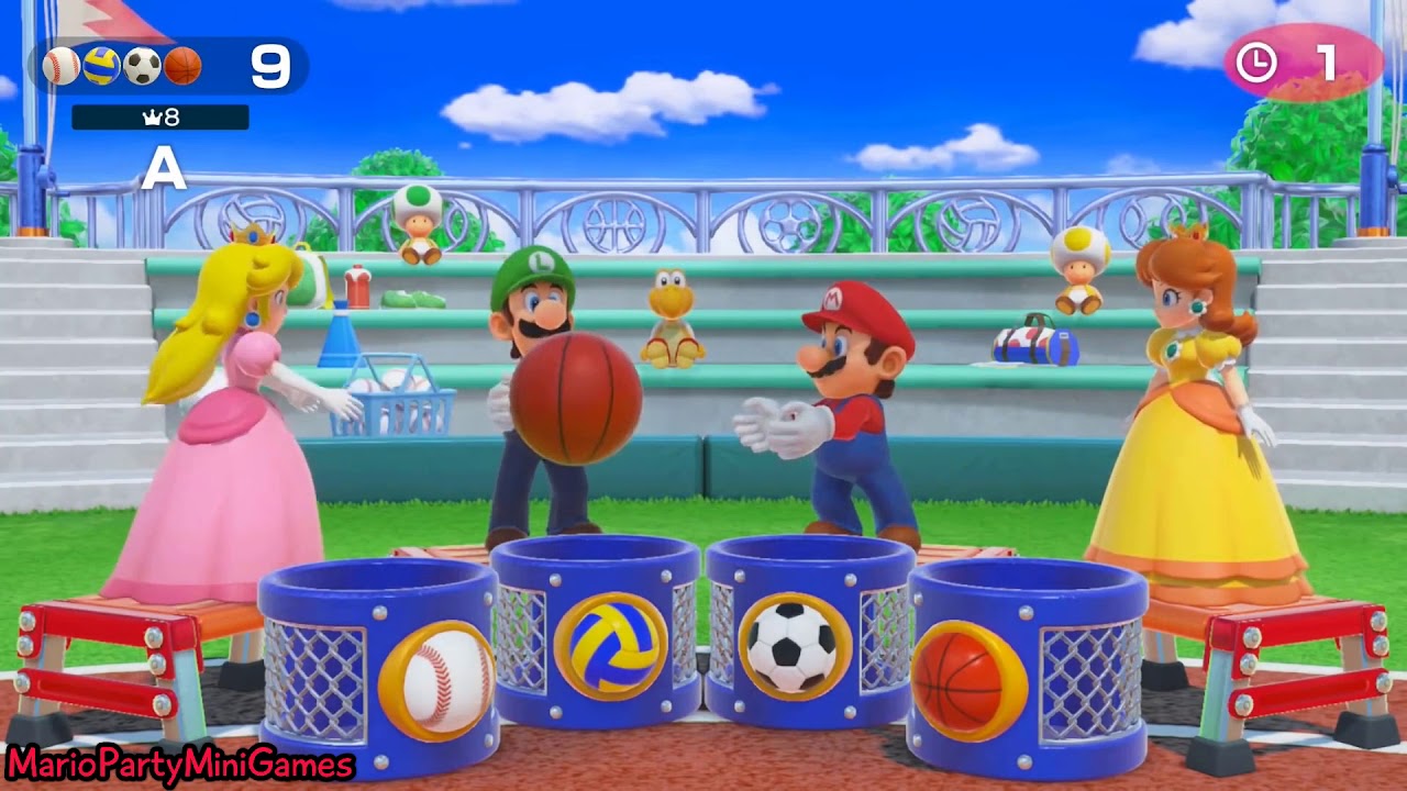 NEW! Super Mario Party Minigames | Super Mario Funniest Moments - YouTube