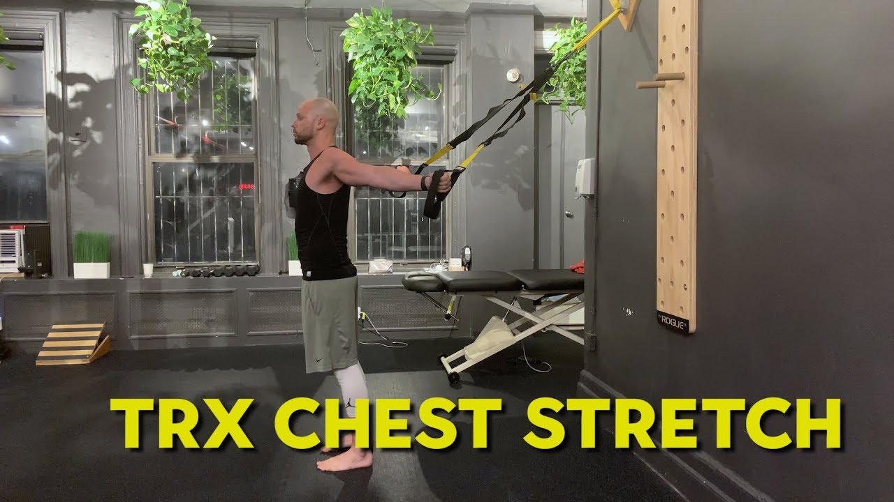 TRX Chest Stretch (Add This To Chest Day) - YouTube