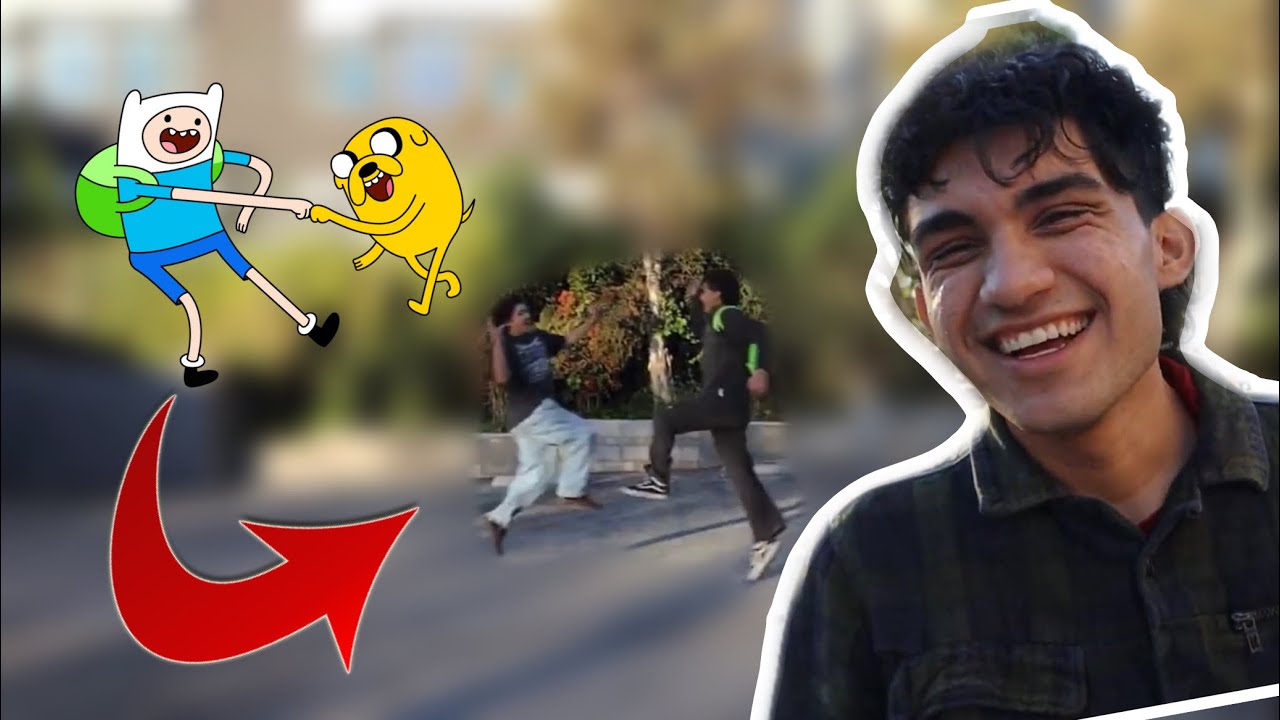Adventure Time high five IRL!! - YouTube