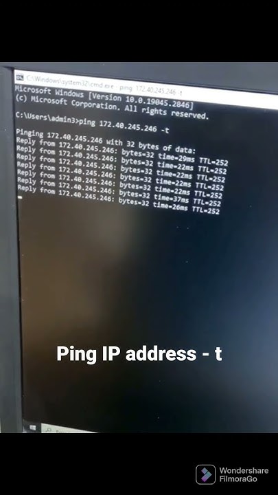 How do i ping continuously? #network #ipaddress #troubleshooting #ccna #shorts #short #subscribe ...