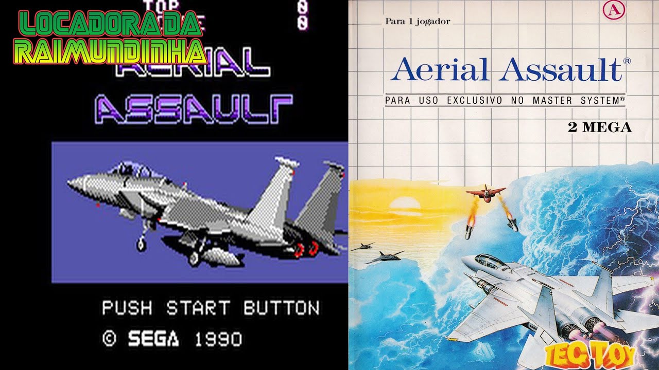 Aerial Assault | Master System | Fusion 3.64 |2K| #gameplay - YouTube