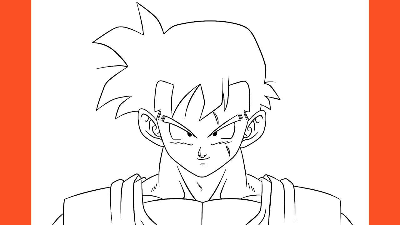 Easy Gohan Drawings