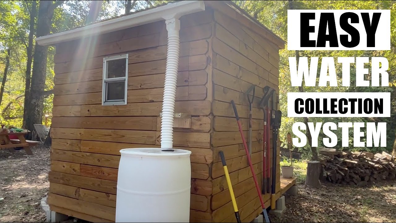 Easy Water Collection System - Ensure You Have Water In An Emergency ...