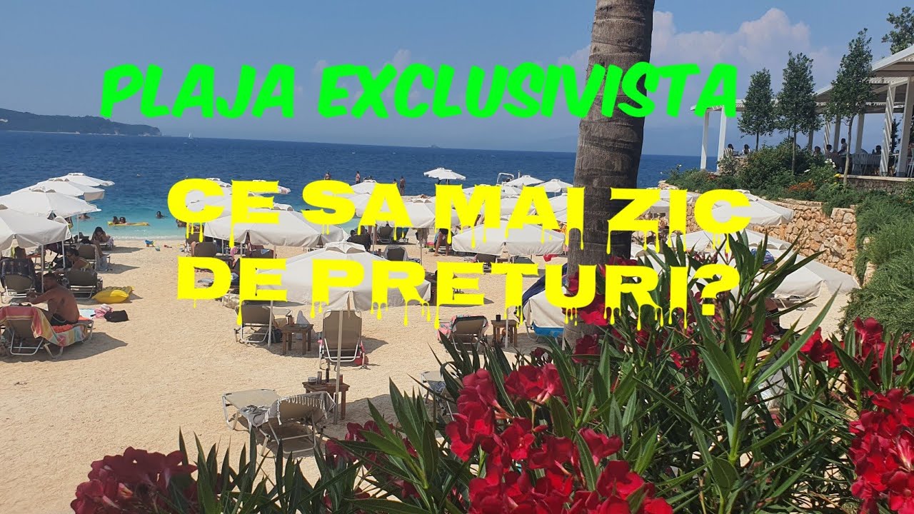 Ksamil/Albania, plaja Shpella/ am mers pe cea mai fitoasa plaja ...