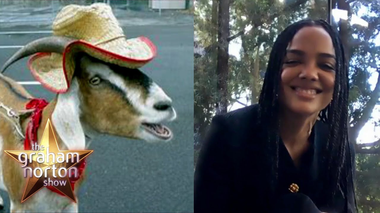 Tessa Thompson's Hilarious Goat Lookalikes | The Graham Norton Show ...