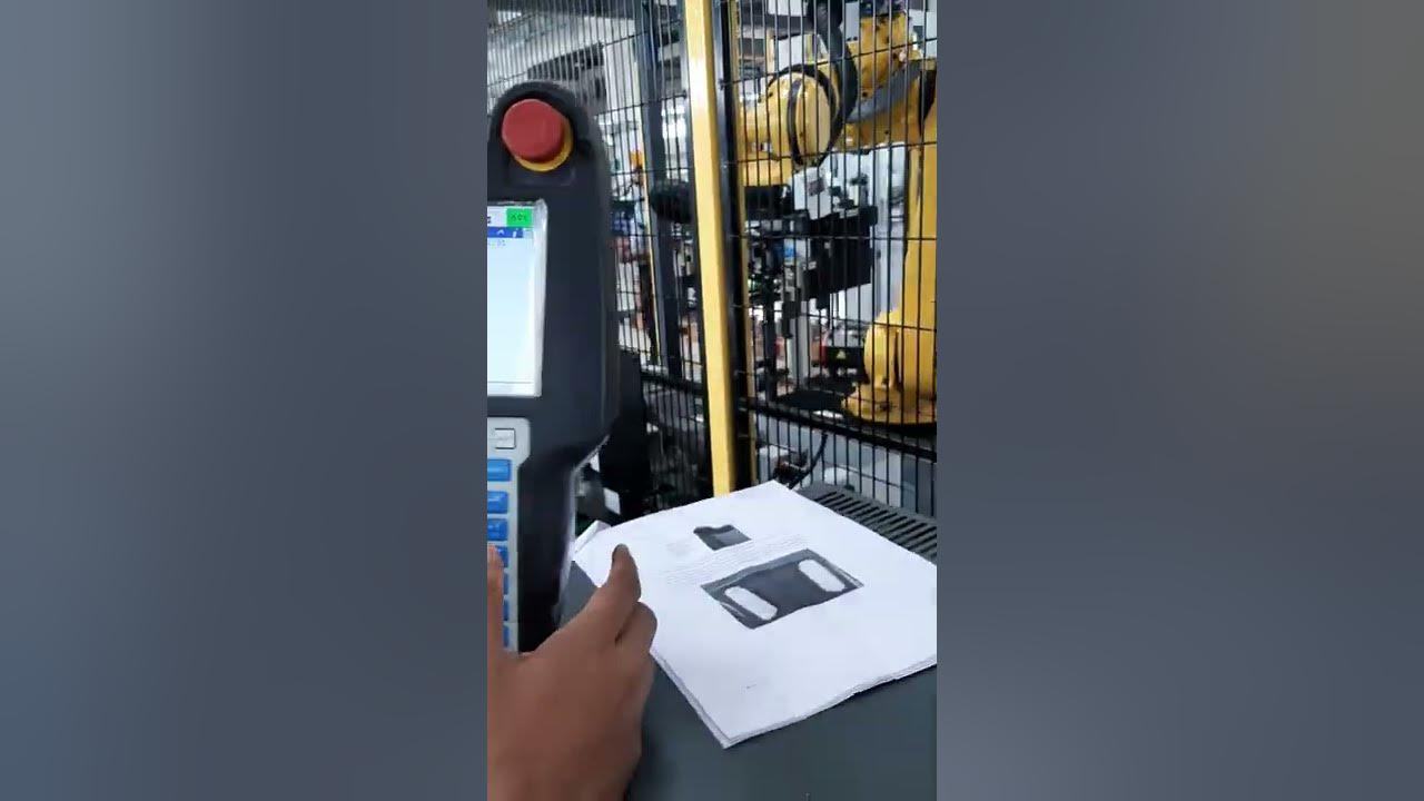 Fanuc Robot || Program selection - YouTube