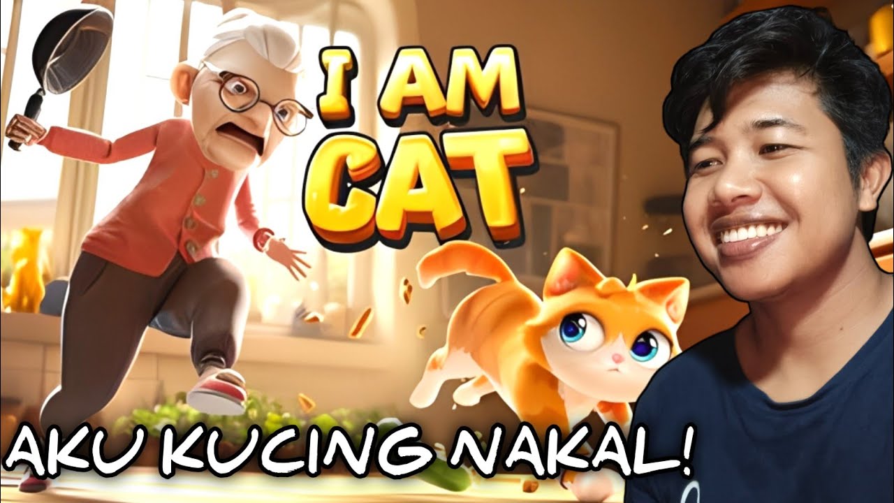 Menjadi Kucing Nakal Dan Bikin Nenek Marah! - YouTube