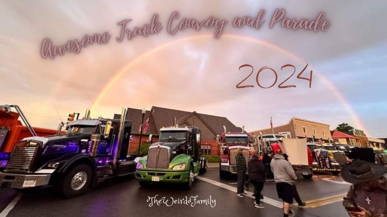 Awesome Truck Convoy and Parade 2024 - YouTube
