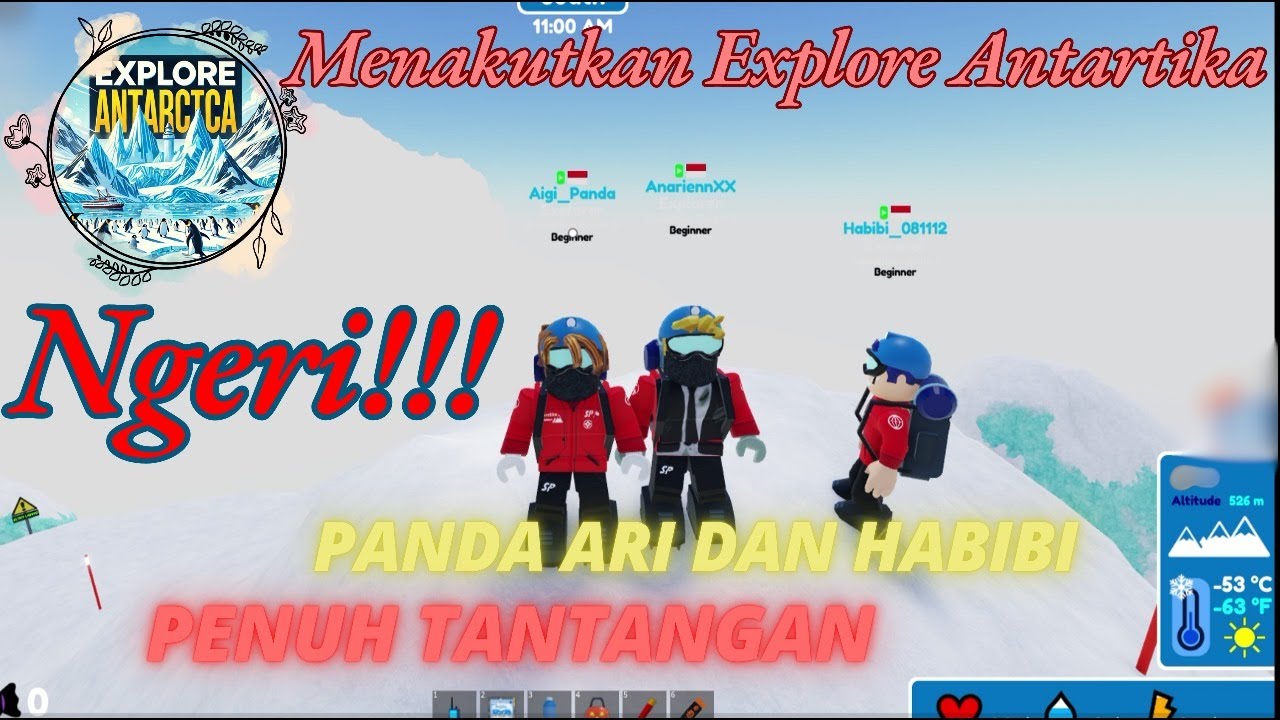 Ngeri !!! Penuh Tantangan Akhirnya Panda Ari dan Habibi berhasil ...