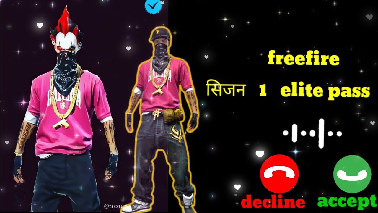 free fire सिजन वन elite pass //freefire statsu video sijan one bandal ...