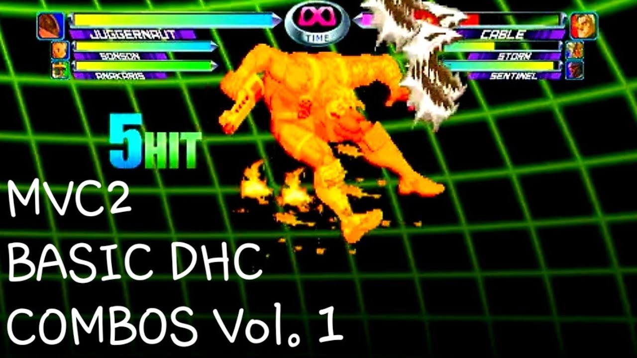 MVC2: Basic Combos, DHCs and Stuff during Training Mode (Vol#1) - YouTube