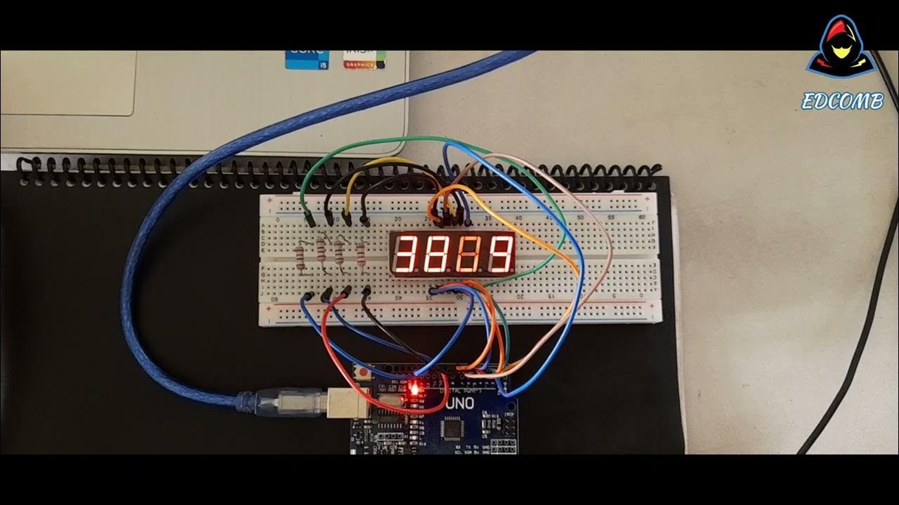 Contador del 1 al 9999 en Display 7 Segmentos 4 Dígitos | Arduino Uno ♾️ - YouTube