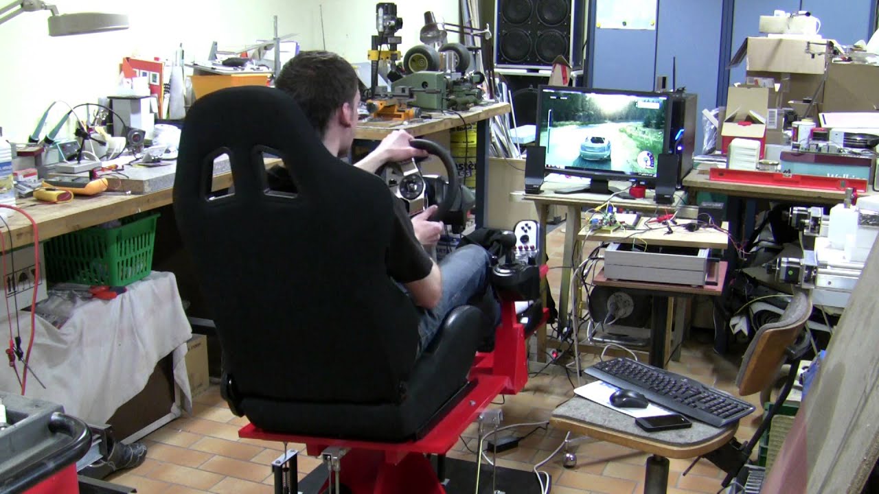 Simulateur Dynamique 2 DOF Alex - YouTube