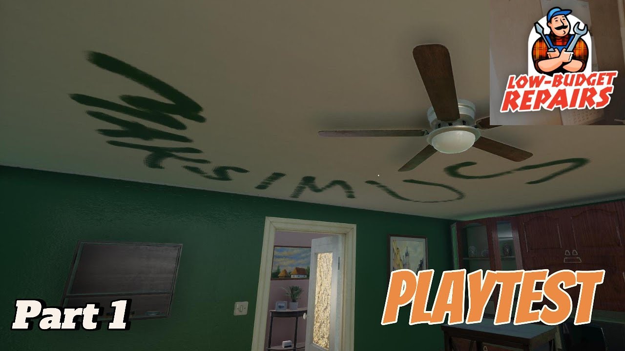 Crazy repairman simulator game! | Low Budget Repairs - Playtest | Part ...