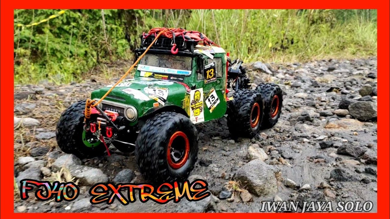FJ40 EXTREME 6X6 WHELL - YouTube