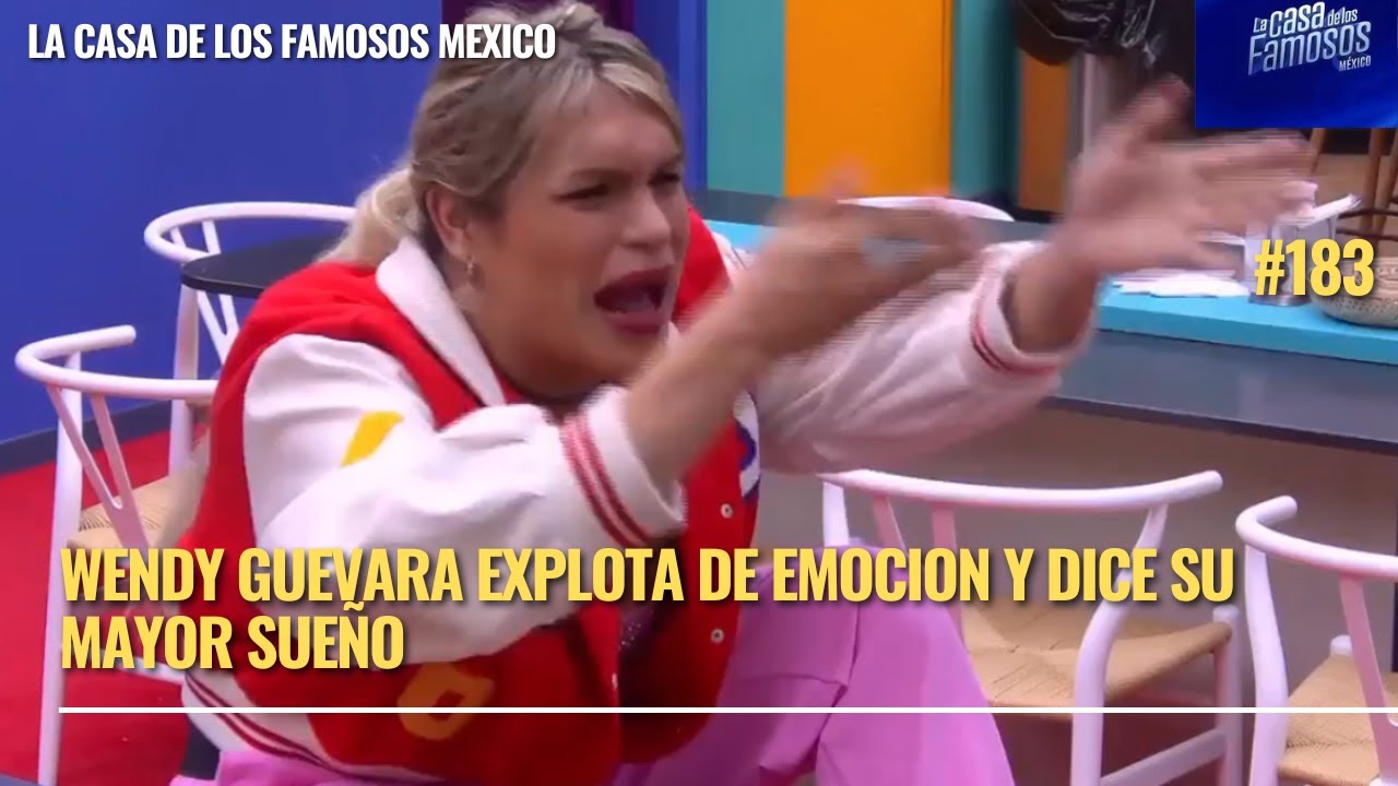 WENDY GUEVARA EXPLOTA DE EMOCION Y DICE SU MAYOR SUEÑO EN LCDLF MEXICO ...