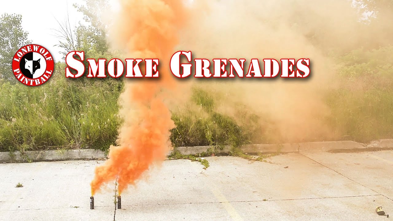 Enola Gaye WP40 Smoke Grenade Wire Pull Review Lone Wolf Paintball ...
