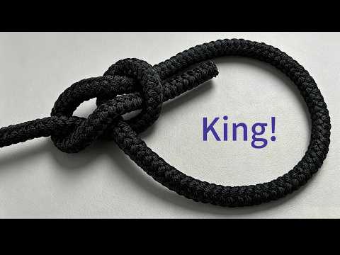 How to Tie the Most Useful Knot in the World (Bowline) - THE KING OF KNOTS