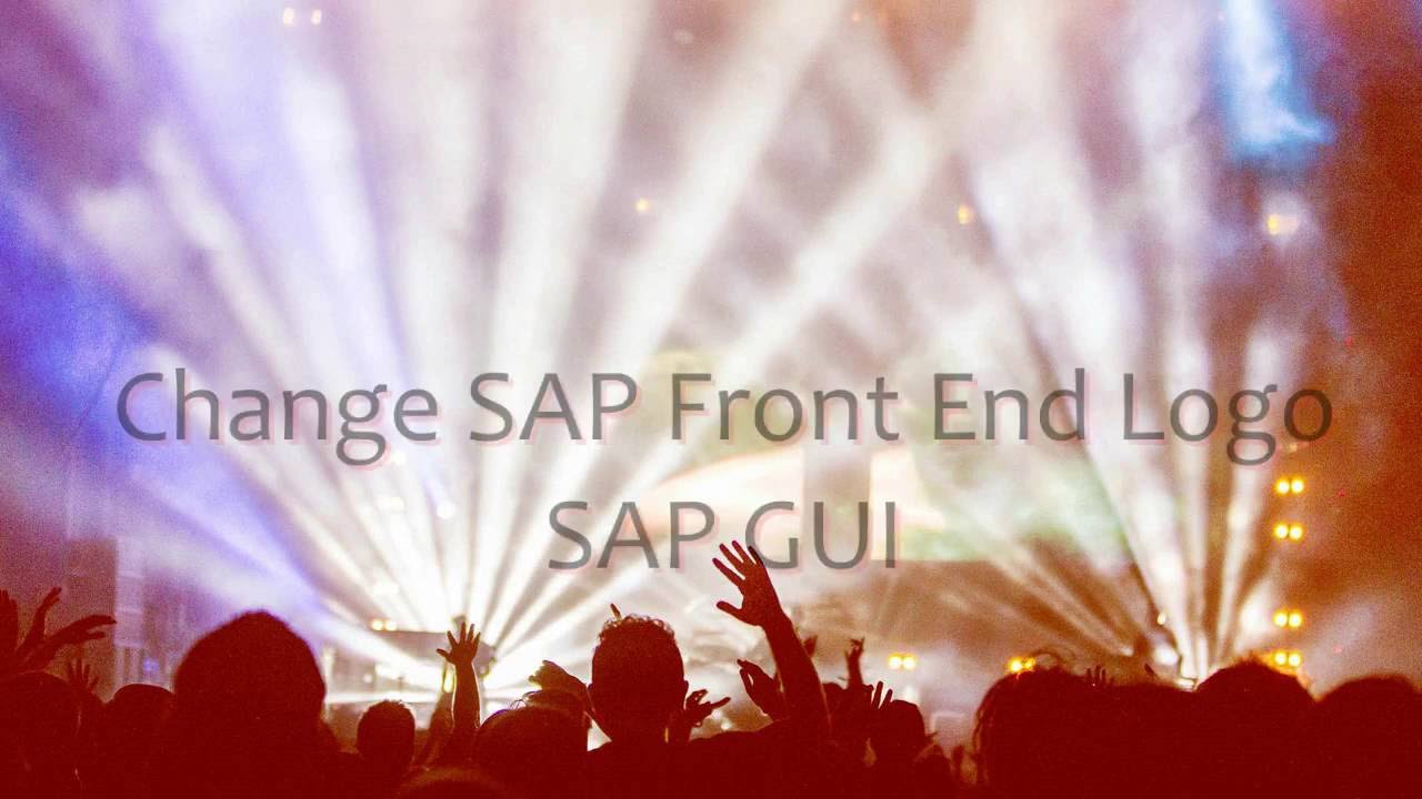 SAP Front End Logo - SAP GUI - YouTube