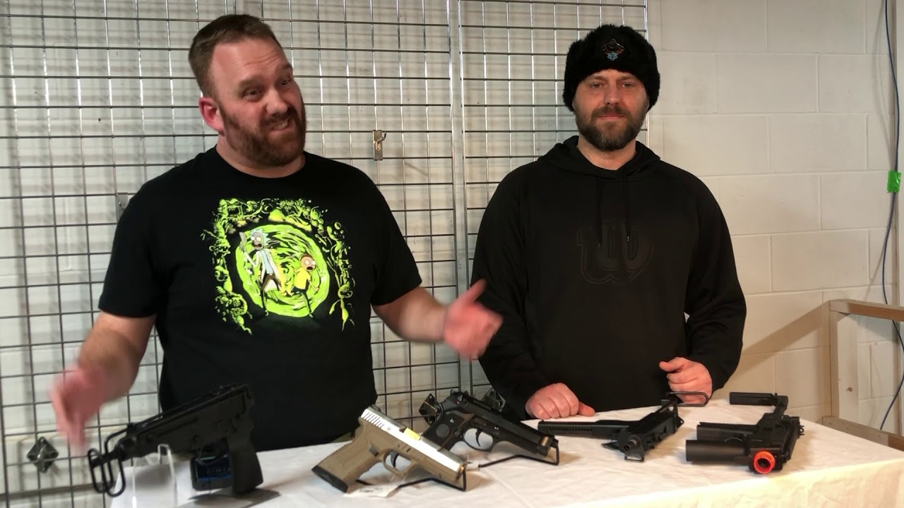Random Bearded Veterans hand gun?? - YouTube