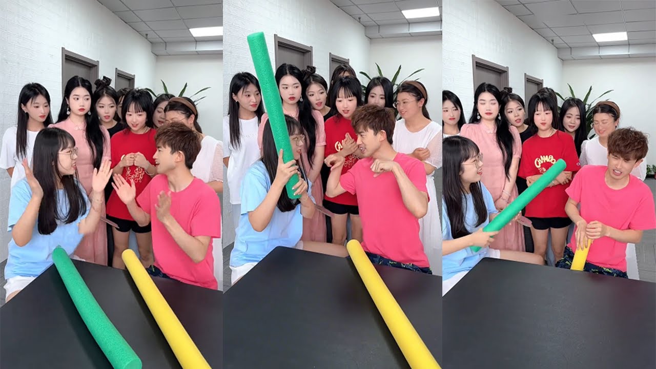 【Fool Around Company】明星怎麽說呀，太好玩了哈哈 #办公室游戏 #真会玩系列 #明星 - YouTube