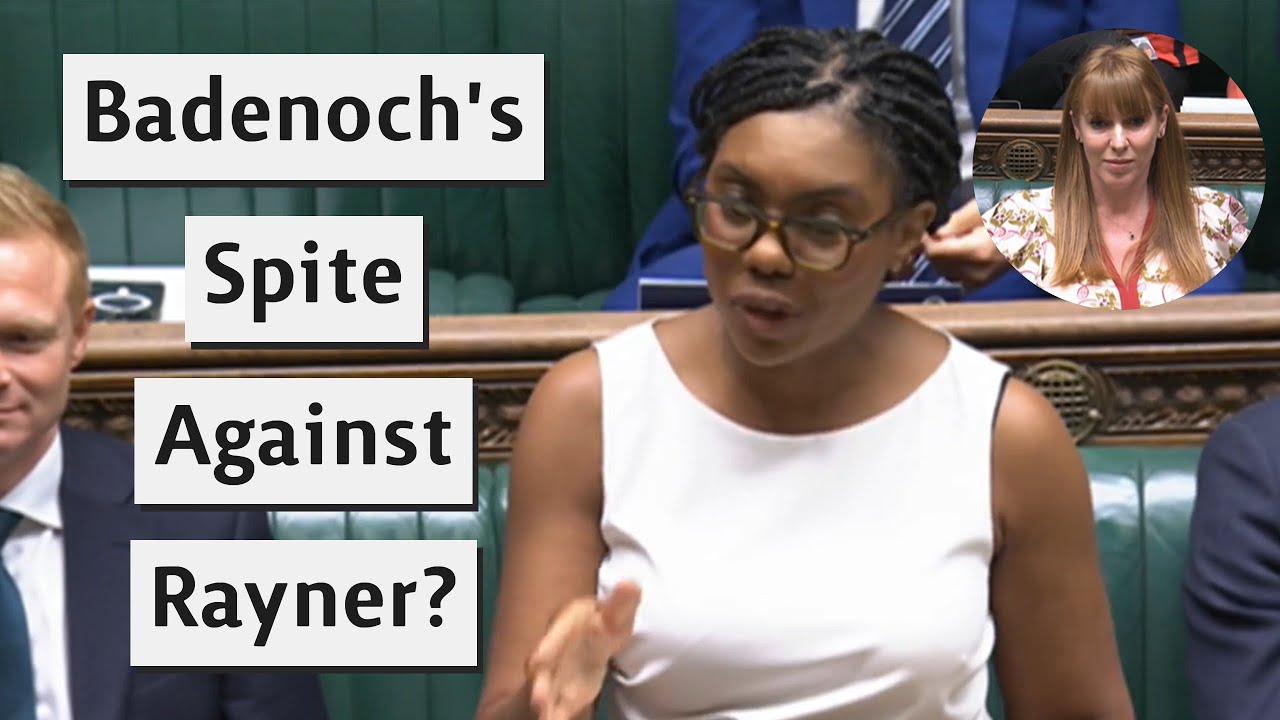 Badenoch Takes Swipes At Angela Rayner In Shadow Speech! - YouTube