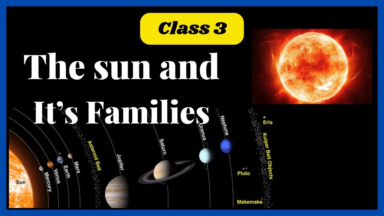 Sun and it's families | class 3 social studies | Grade 3 social @generallearnings91 - YouTube