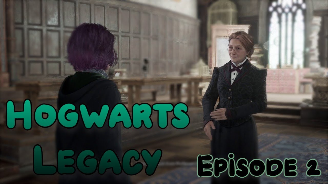 First Day of Classes! | Hogwarts Legacy | Ep 2 - YouTube