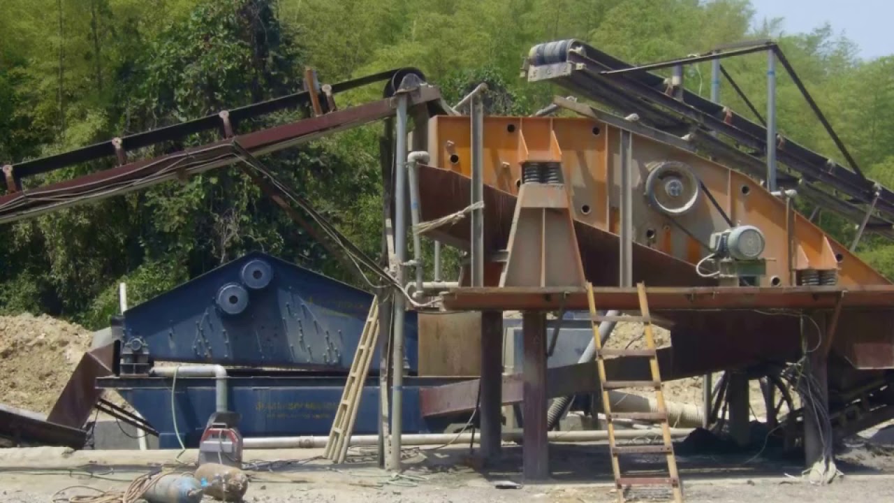 complete sand washing plant - YouTube