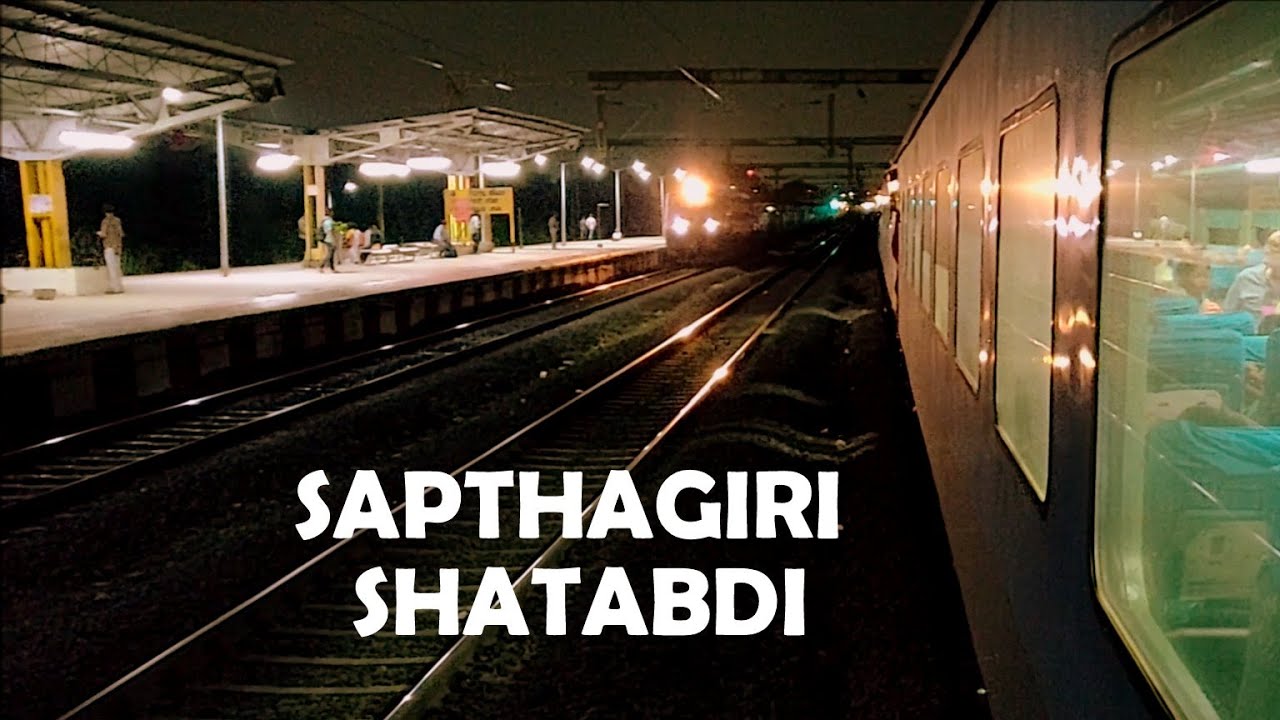 SAPTHAGIRI Overtakes SHATABDI | Premium Train of South Gets Sidelines ...