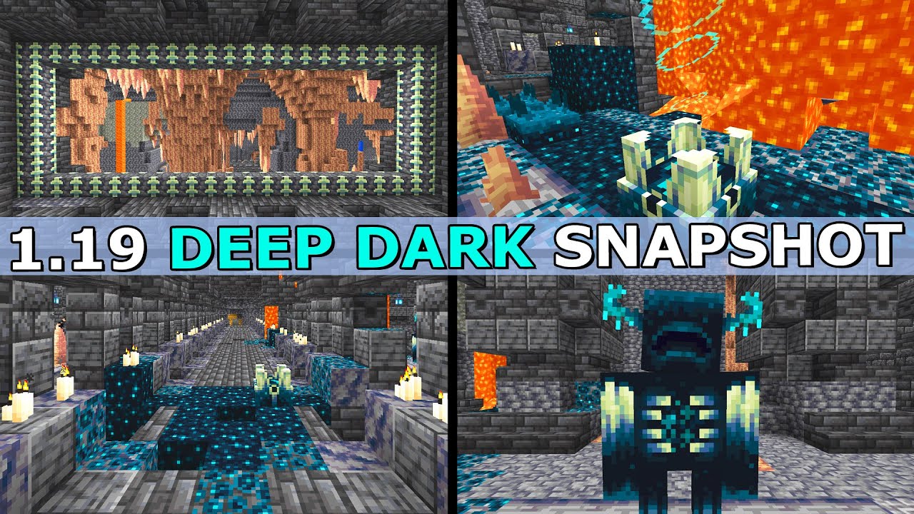 Everything you need to know about Warden & Deep Dark! Minecraft ...