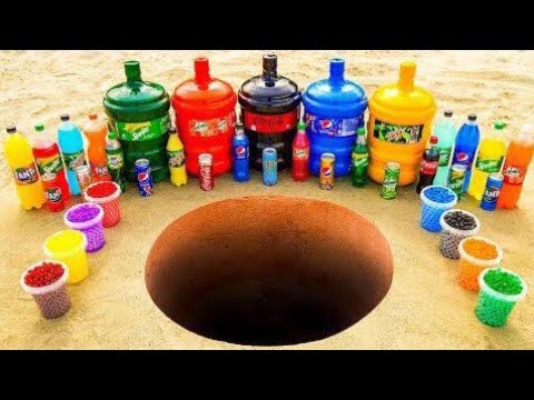 EXPERIMENT: Big Toothpaste Eruption from Giant Coca-Cola Rocket, Mtn ...