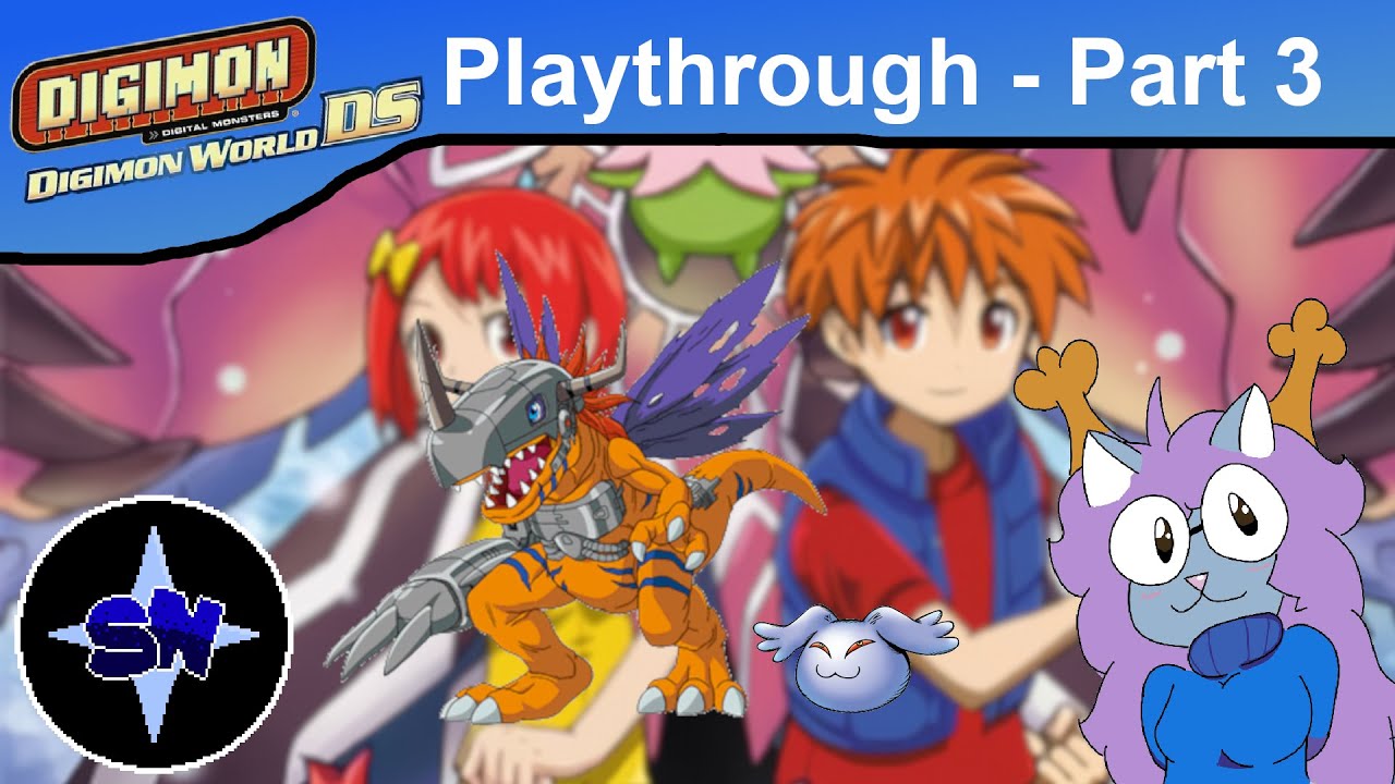 Digimon World DS | PLAYTHROUGH | Episode 3 - Taking Care of Pagumon ...
