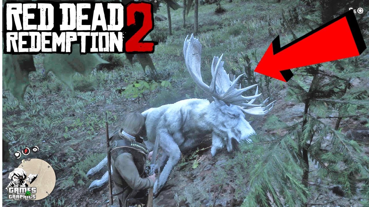 Legendary Animal "Moose" Location (RDR2) Red Dead Redemption 2 - YouTube