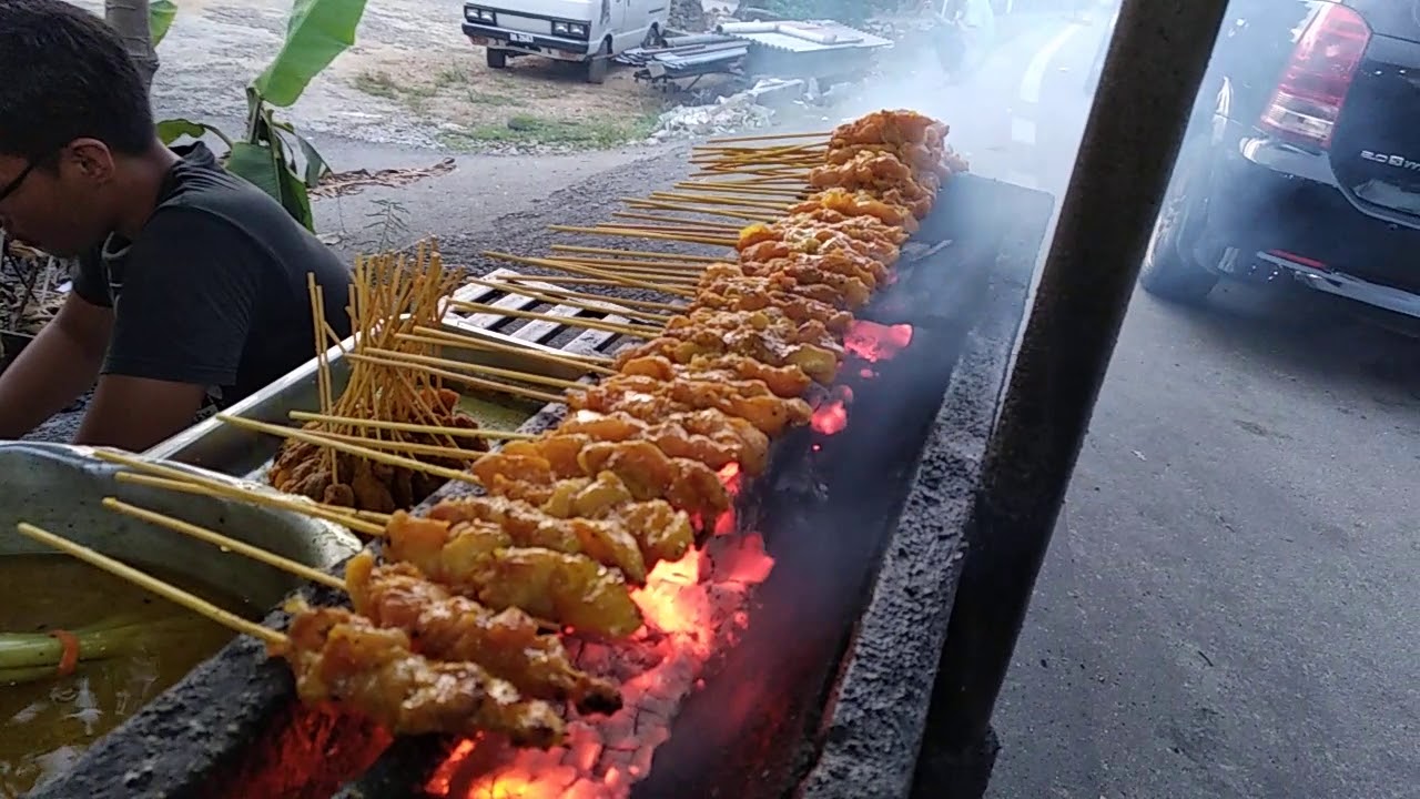 Satey kg Jijan nilai satey yg paling sedap... - YouTube