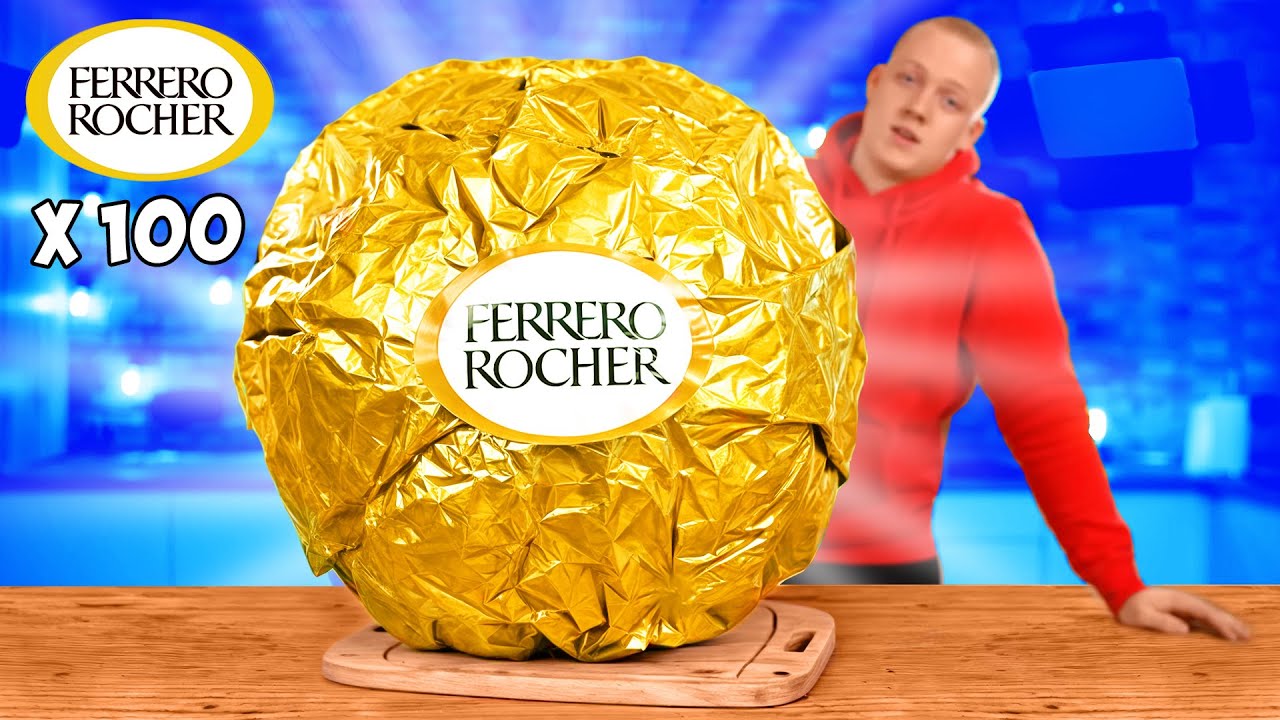 Giant Ferrero Rocher | How To Make The World’s Largest DIY Ferrero ...