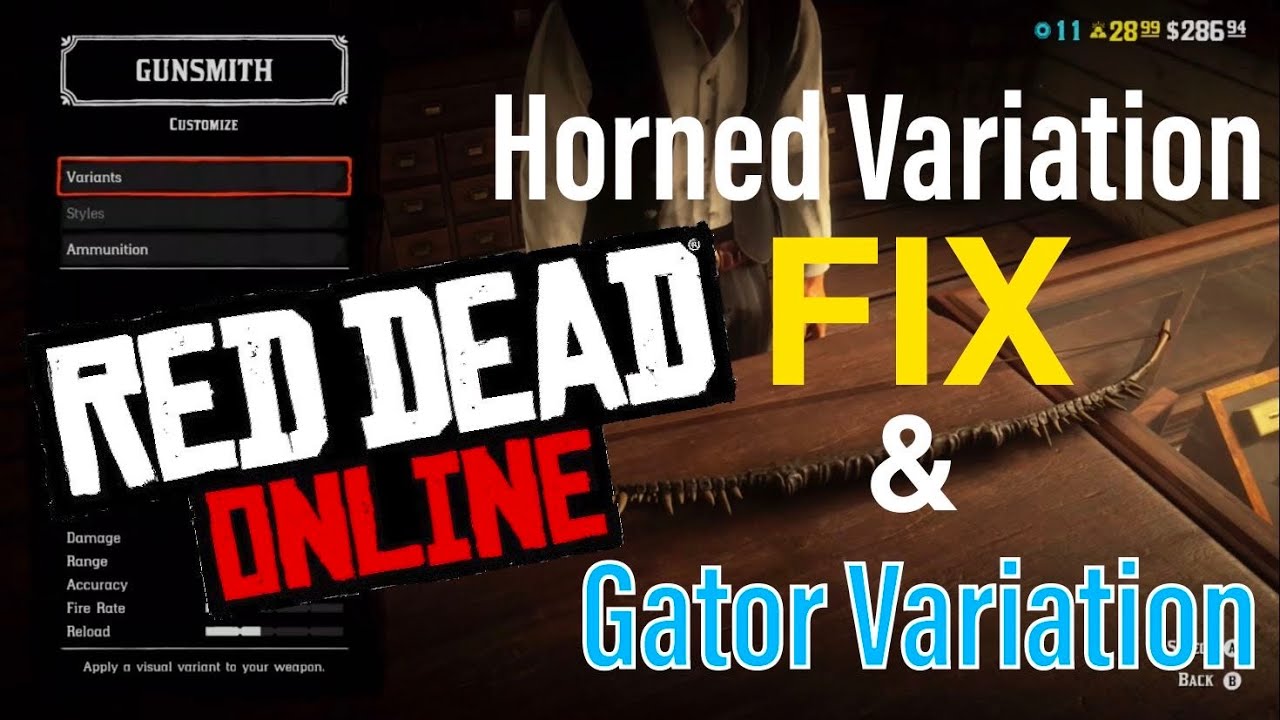 HORNED VARIANT *FIX* & GATOR VARIANT - YouTube