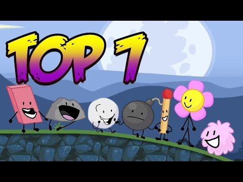 Top 7: Battle For Dream Island (BFDI) Characters in Bad Piggies - Part ...