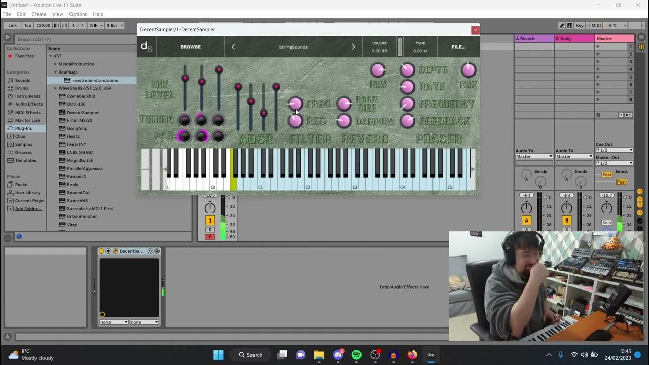 Casio SA-5 String Sounds - Decent Sampler preset - YouTube