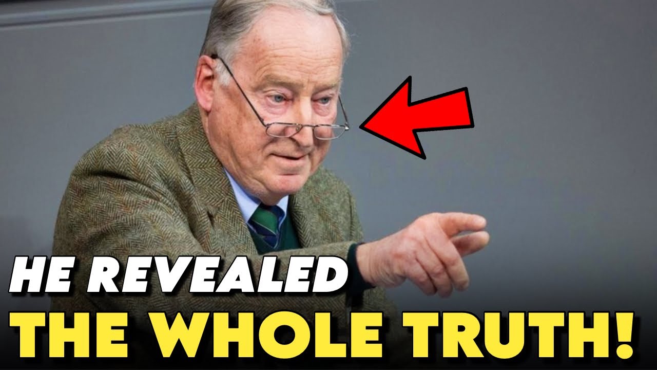 GERMANY IS IN TROUBLE BECAUSE OF YOU! An old GERMAN SPOKE THE TRUTH ...