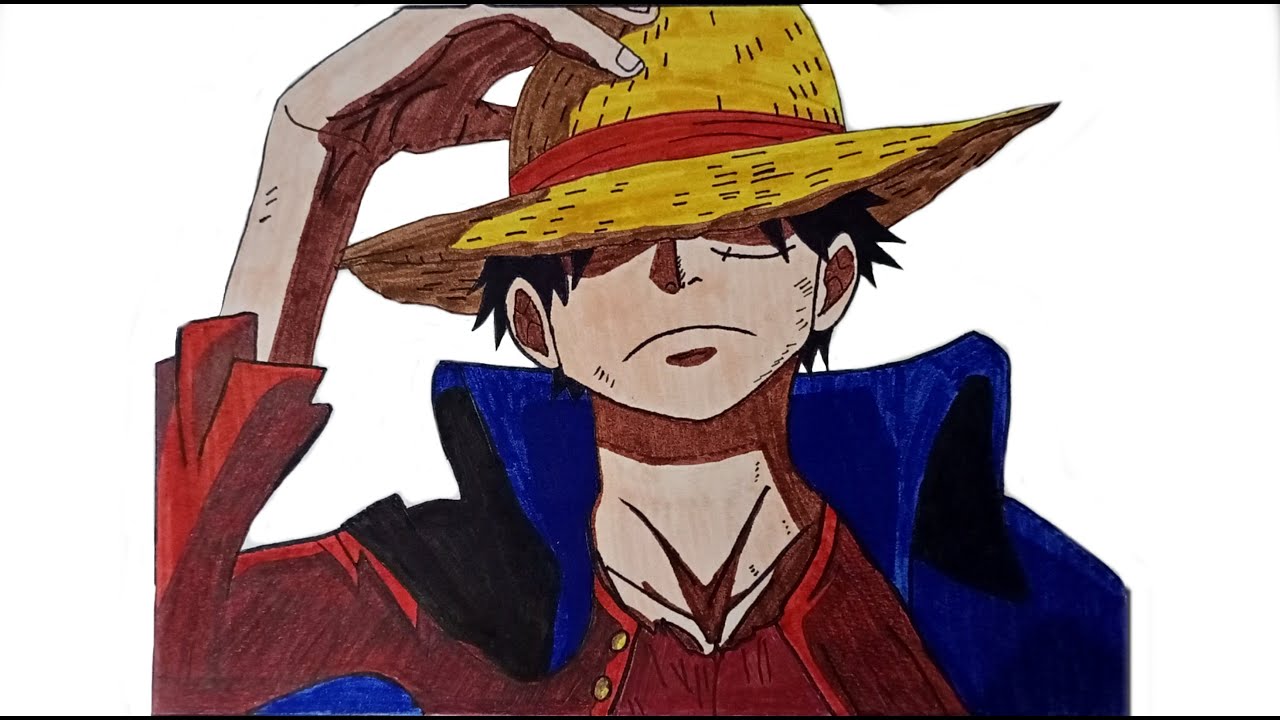 How to Draw Monkey D. Luffy | One Piece - YouTube