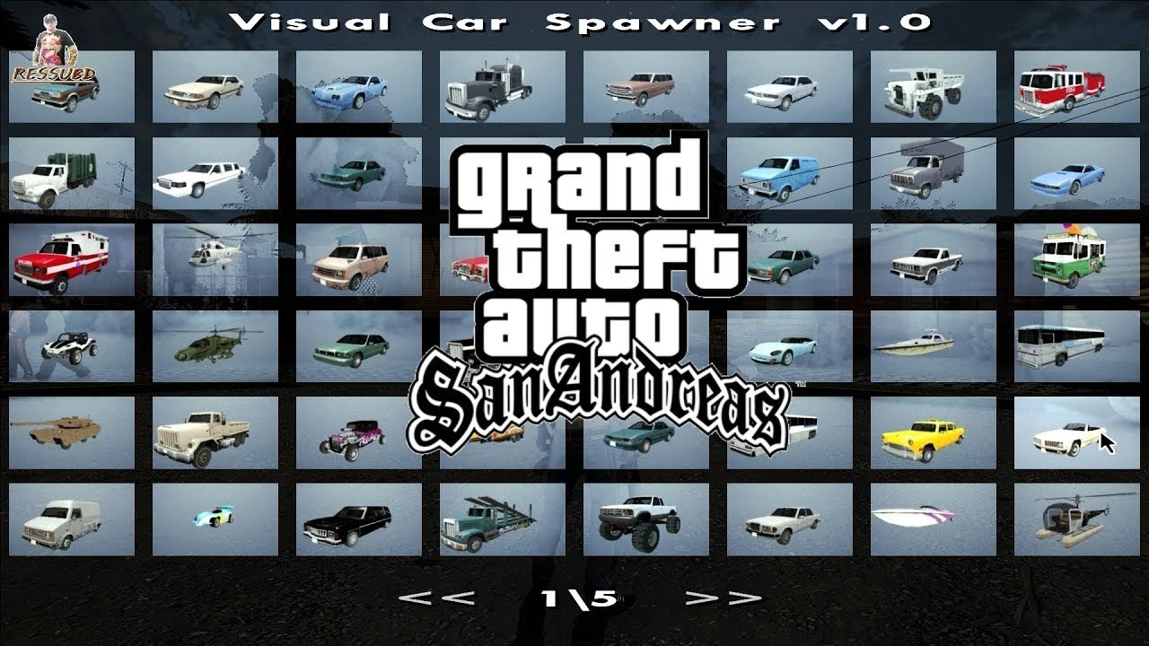 How to Download 5 Cheat Menu Mod in GTA SAN ANDREAS|| - YouTube