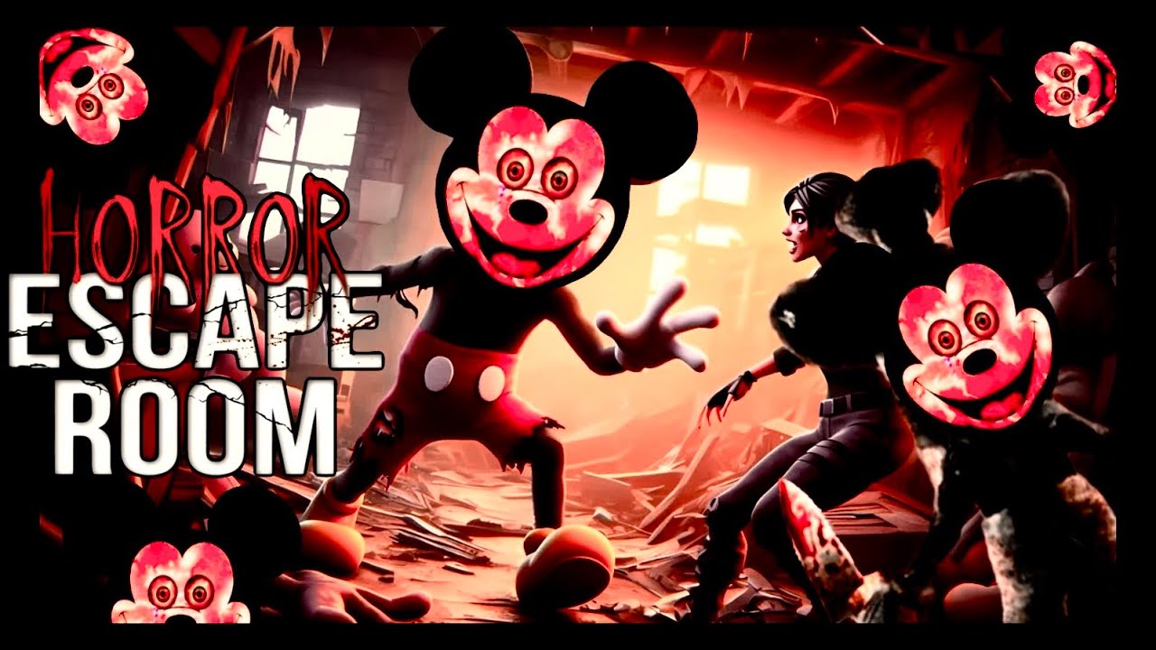 Mickey's Revenge Horror Escape! - YouTube