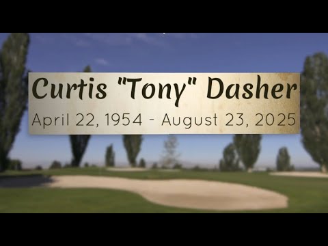 Tony Dasher Funeral Service - YouTube